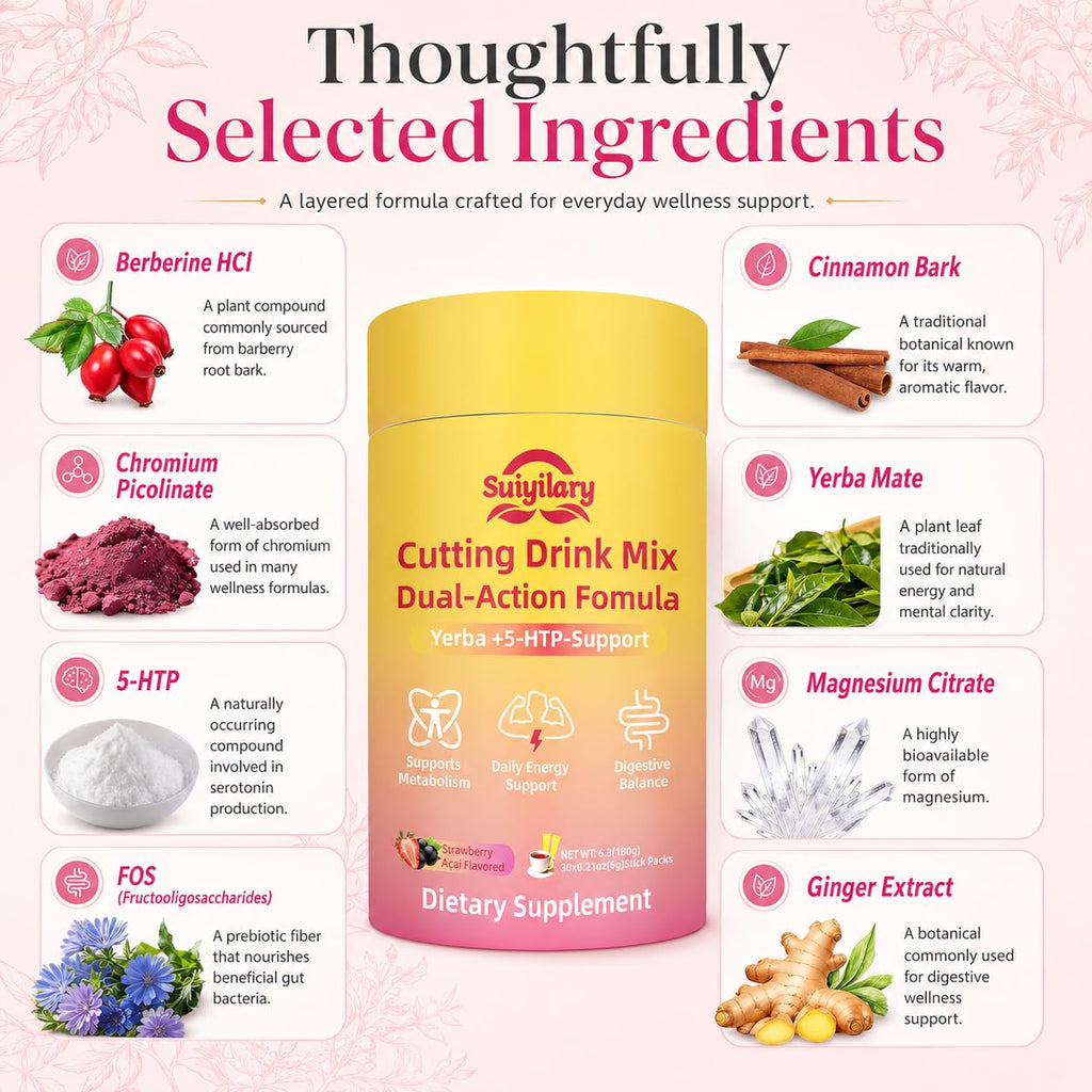 Yerba mate strawberry açaí flavour
