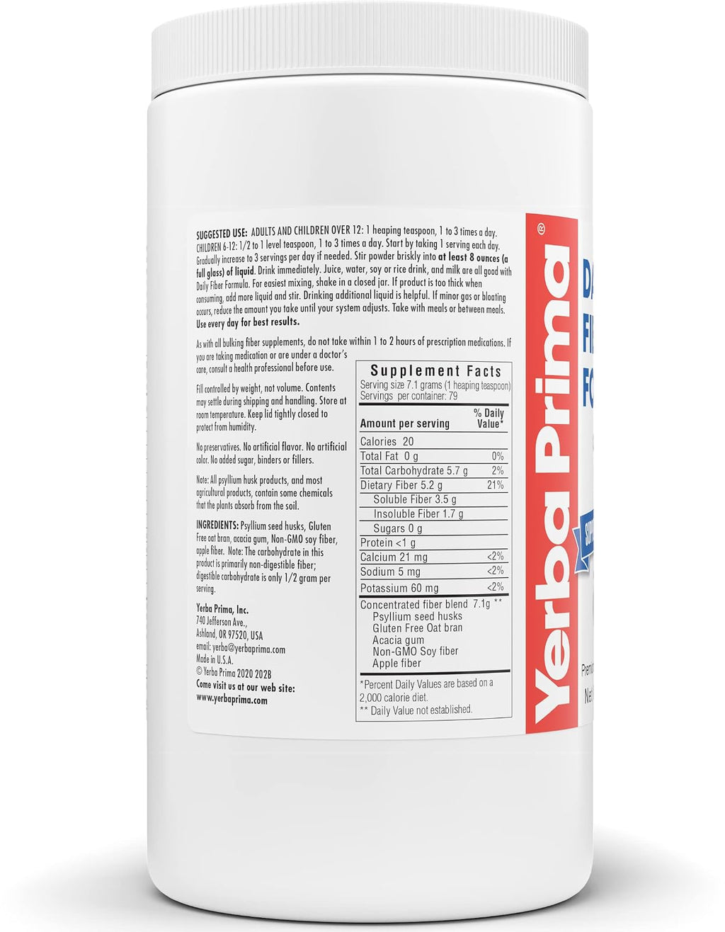 Yerba Prima daily digestive support