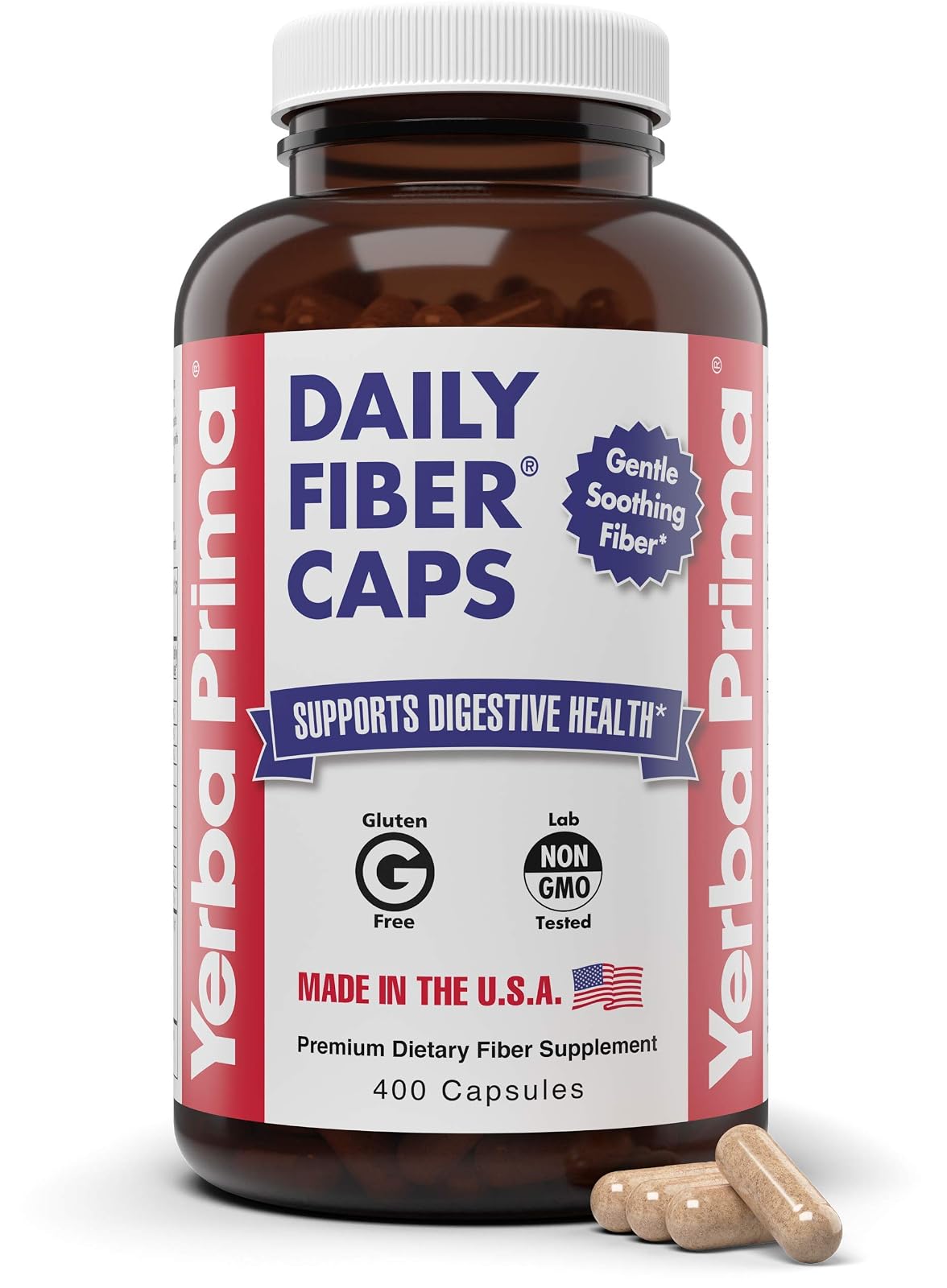 Yerba Prima daily fiber capsules