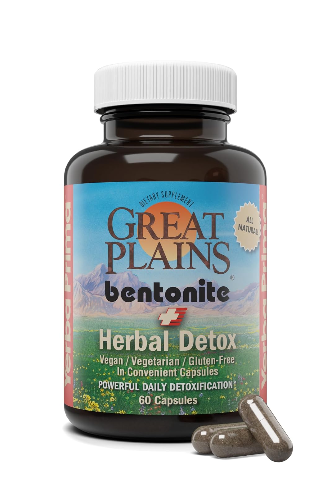 Yerba Prima detox tea capsules