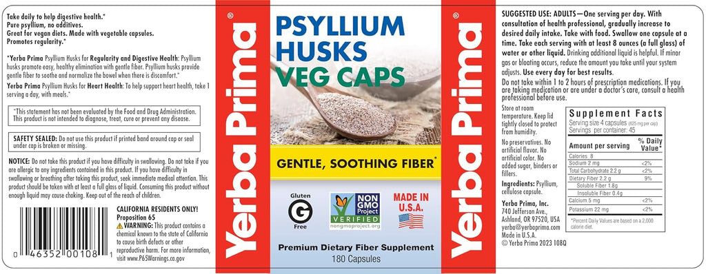 Yerba Prima fiber for daily wellness