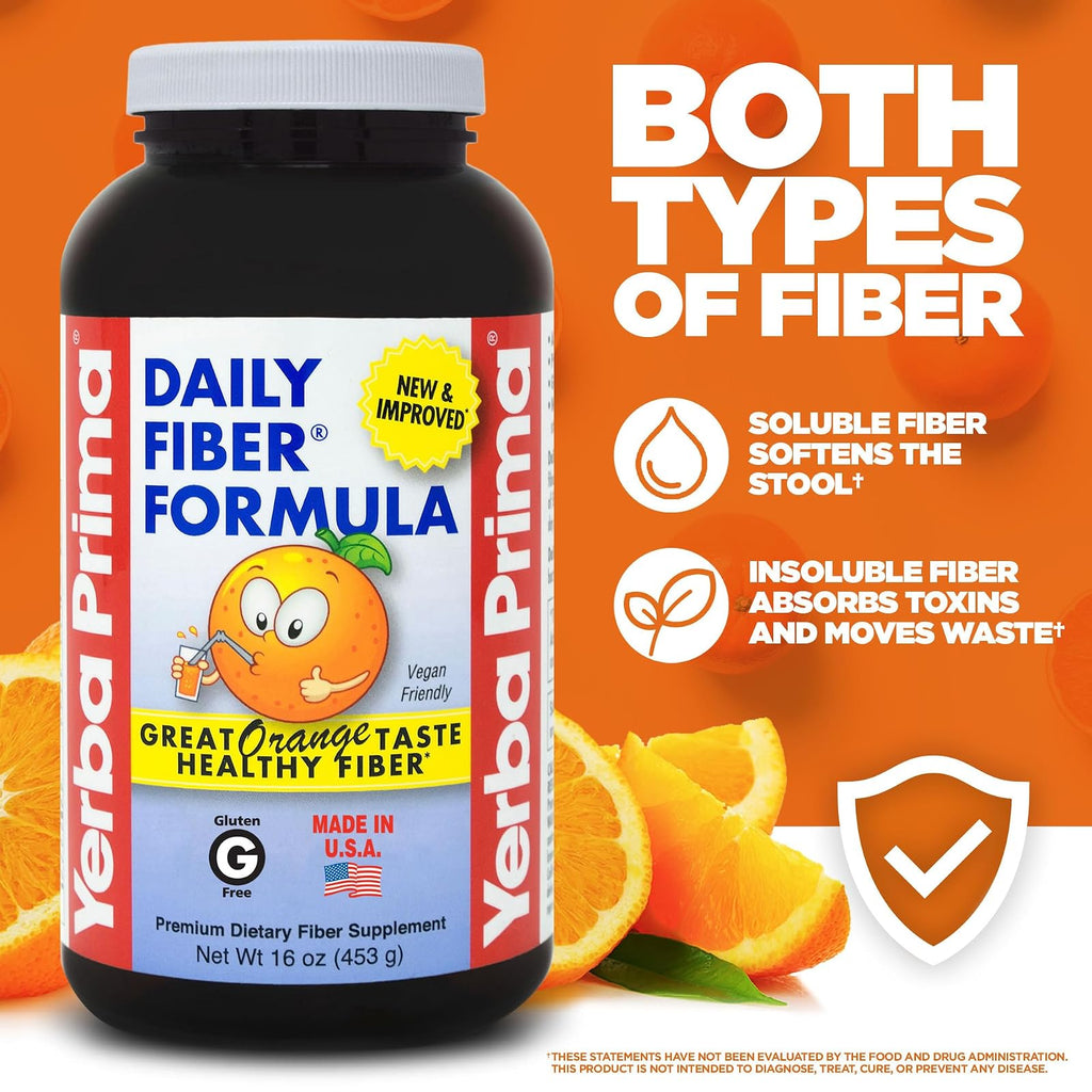 Yerba Prima fiber formula 16 oz