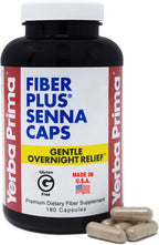 Yerba Prima Fiber Plus Senna capsules