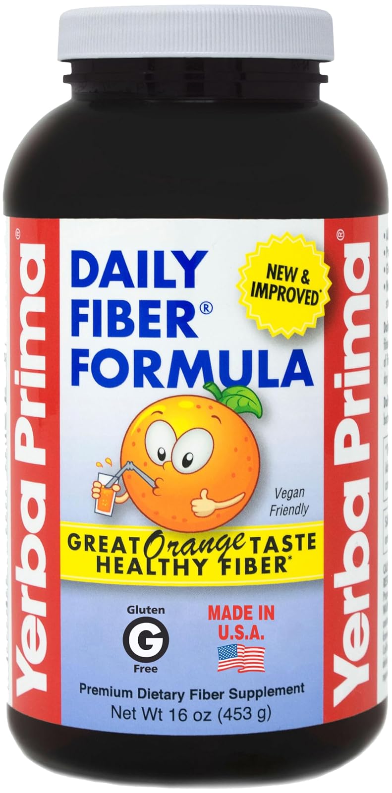 Yerba Prima fiber supplement for digestion