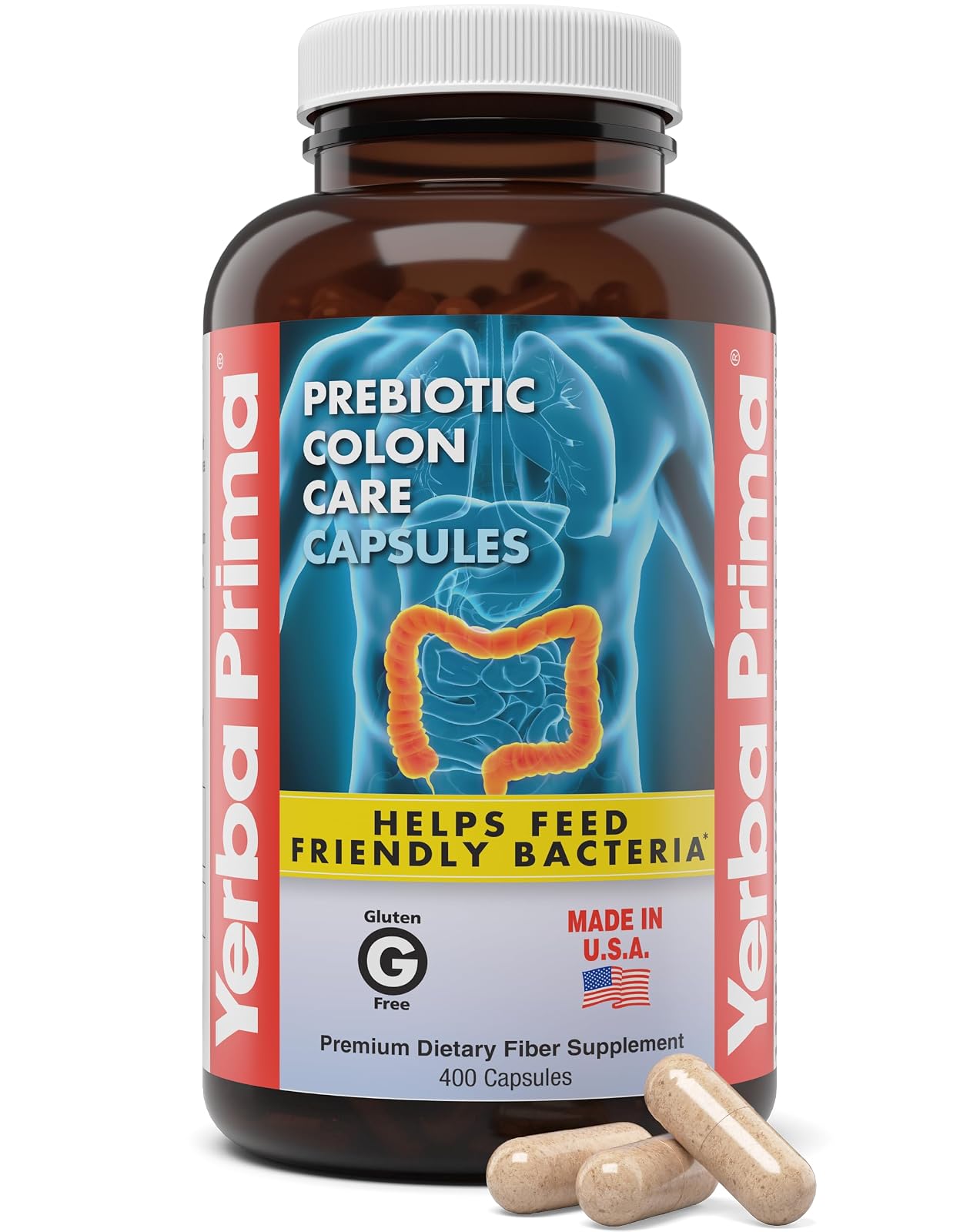 Yerba Prima prebiotic colon care