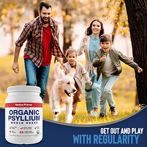 Yerba Prima psyllium for gut health