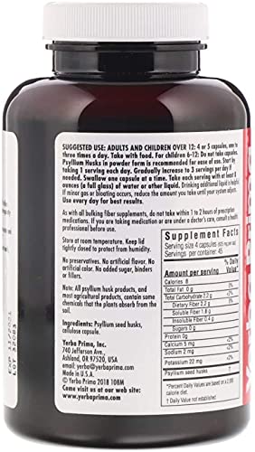 Yerba Prima psyllium for holistic wellness