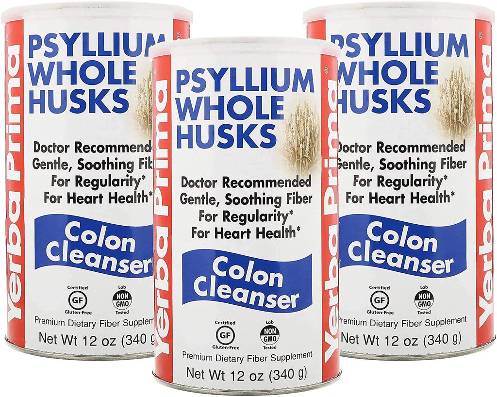 Yerba Prima psyllium husk fiber supplement