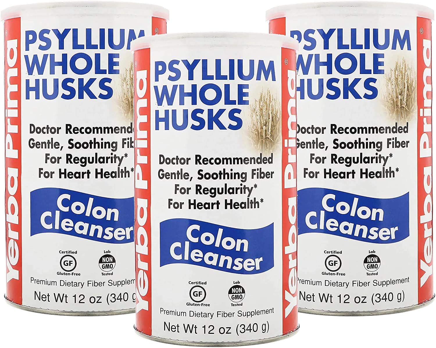 Yerba Prima psyllium husk fiber supplement
