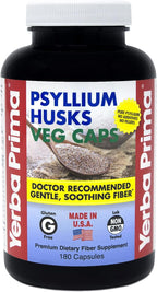 Yerba Prima psyllium husks capsules