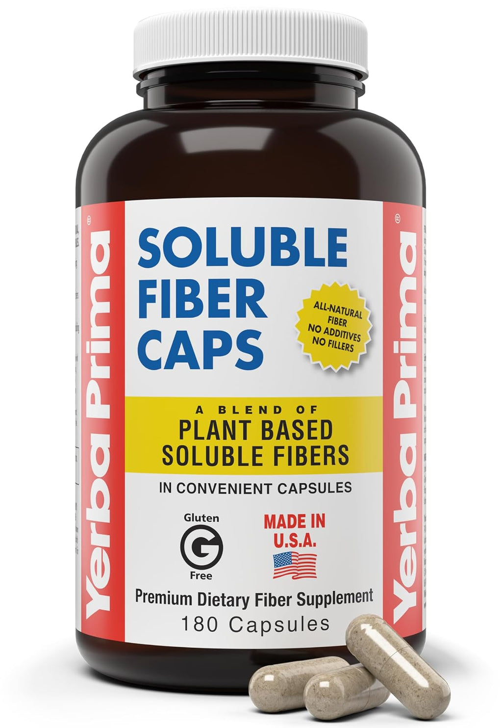 Yerba Prima soluble fiber capsules