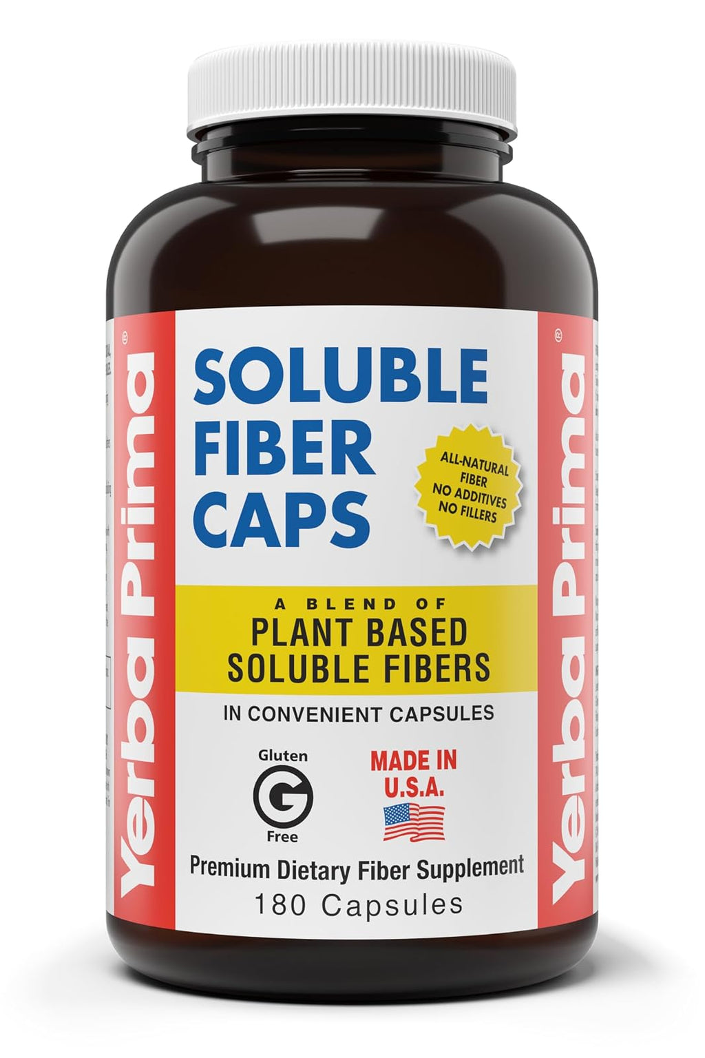 Yerba Prima soluble fiber capsules