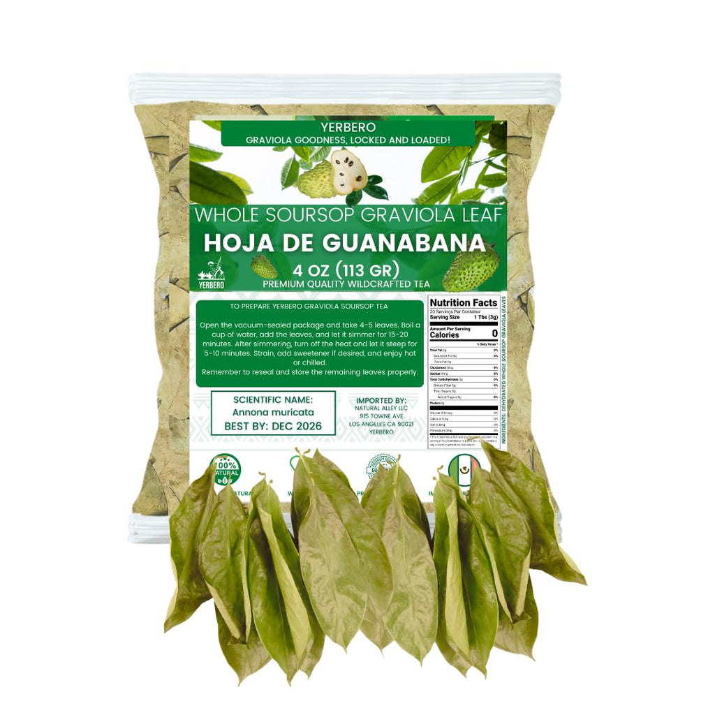 Yerbero Graviola Soursop Leaves tea