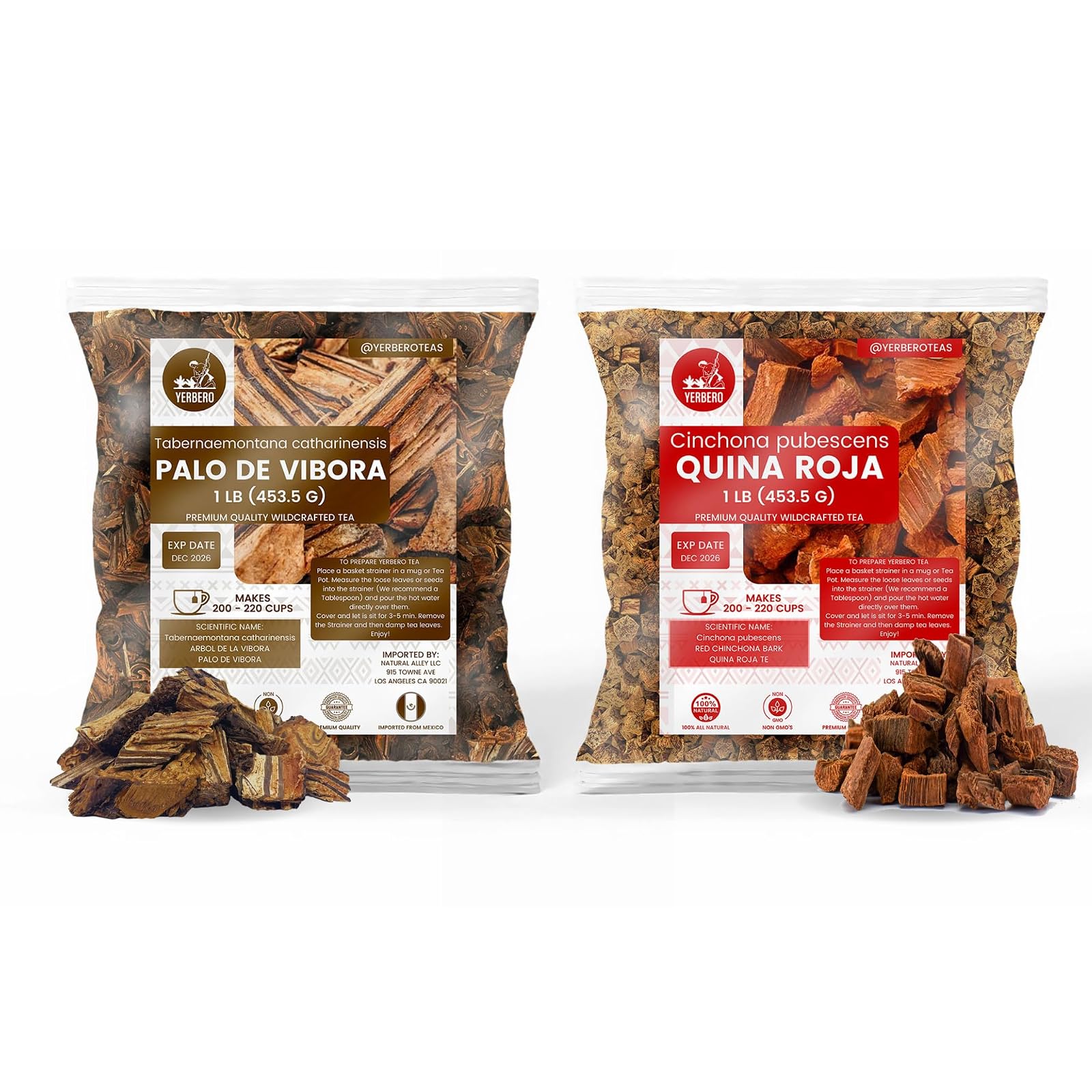 Yerbero herbal tea bundle
