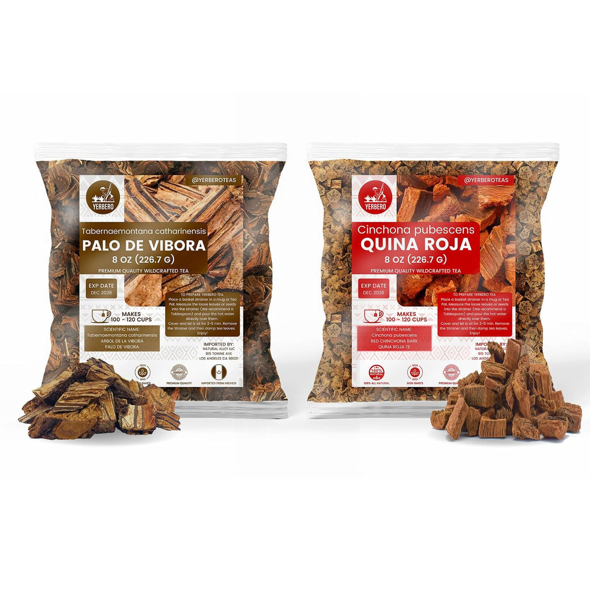 Yerbero herbal tea bundle