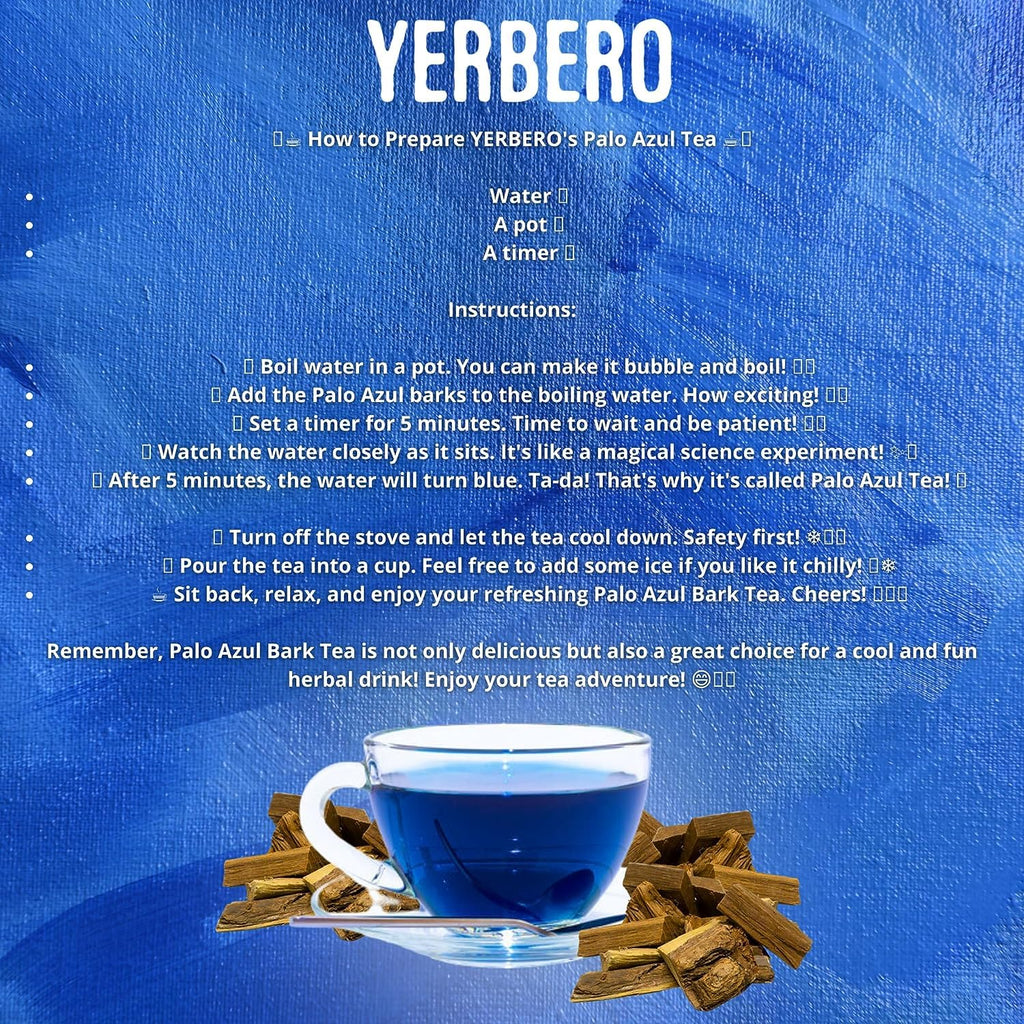 Yerbero herbal tea for immune support