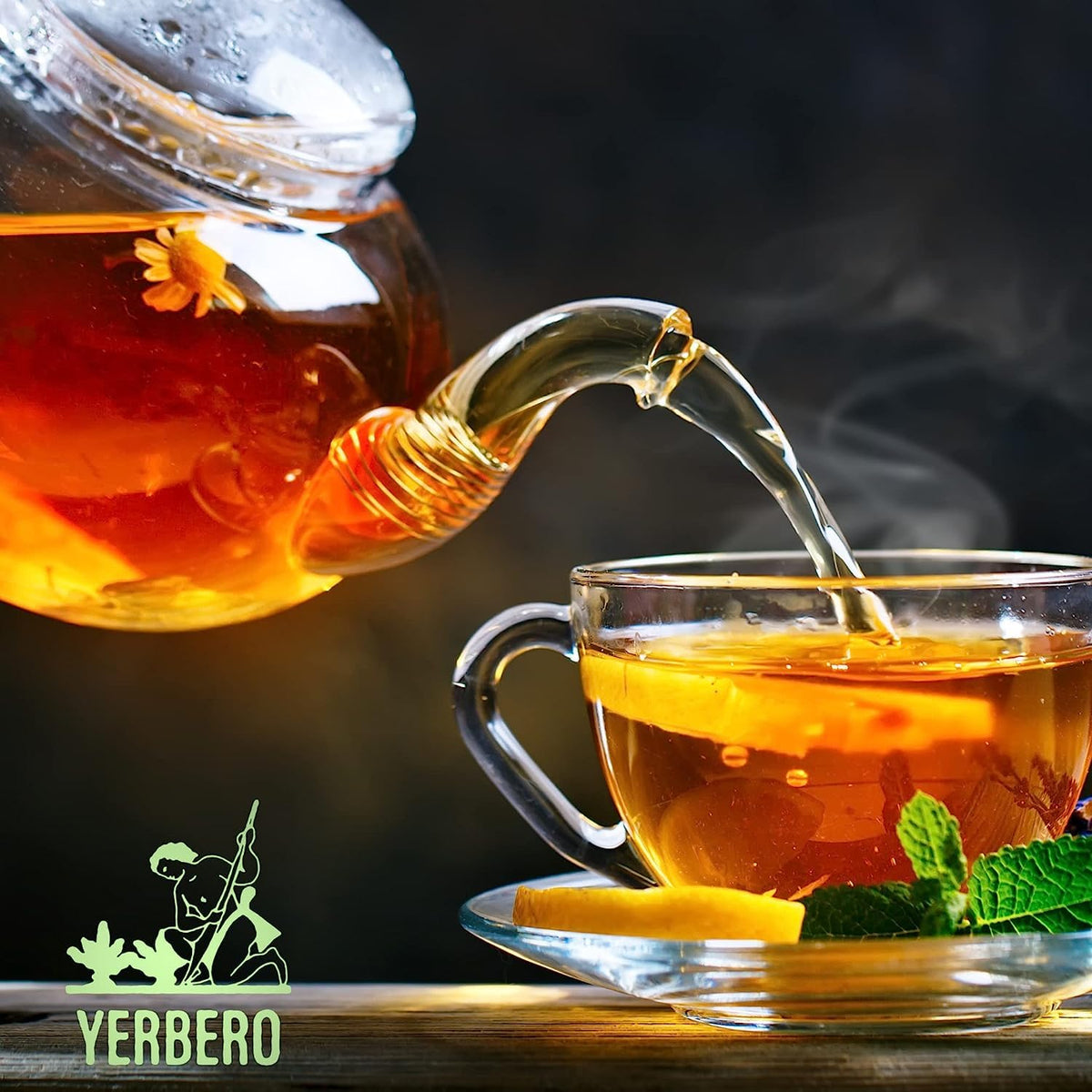 Yerbero herbal tea for wellness