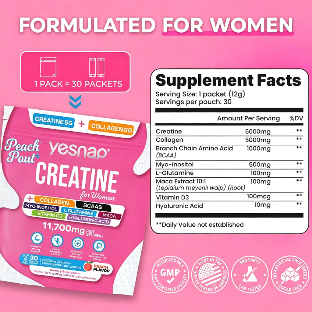 Yesnap creatine for athletes and fitness enthusiasts