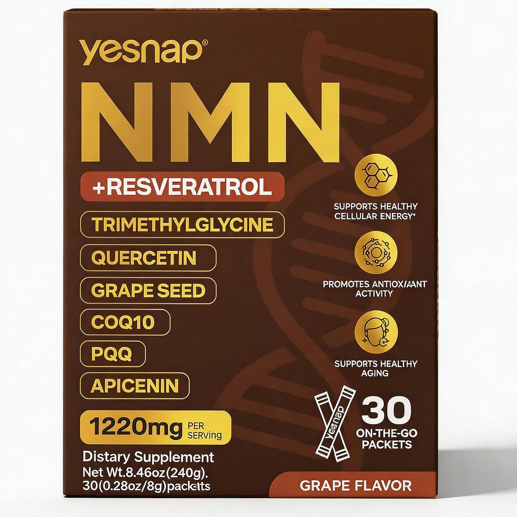 Yesnap NMN liquid supplement packets