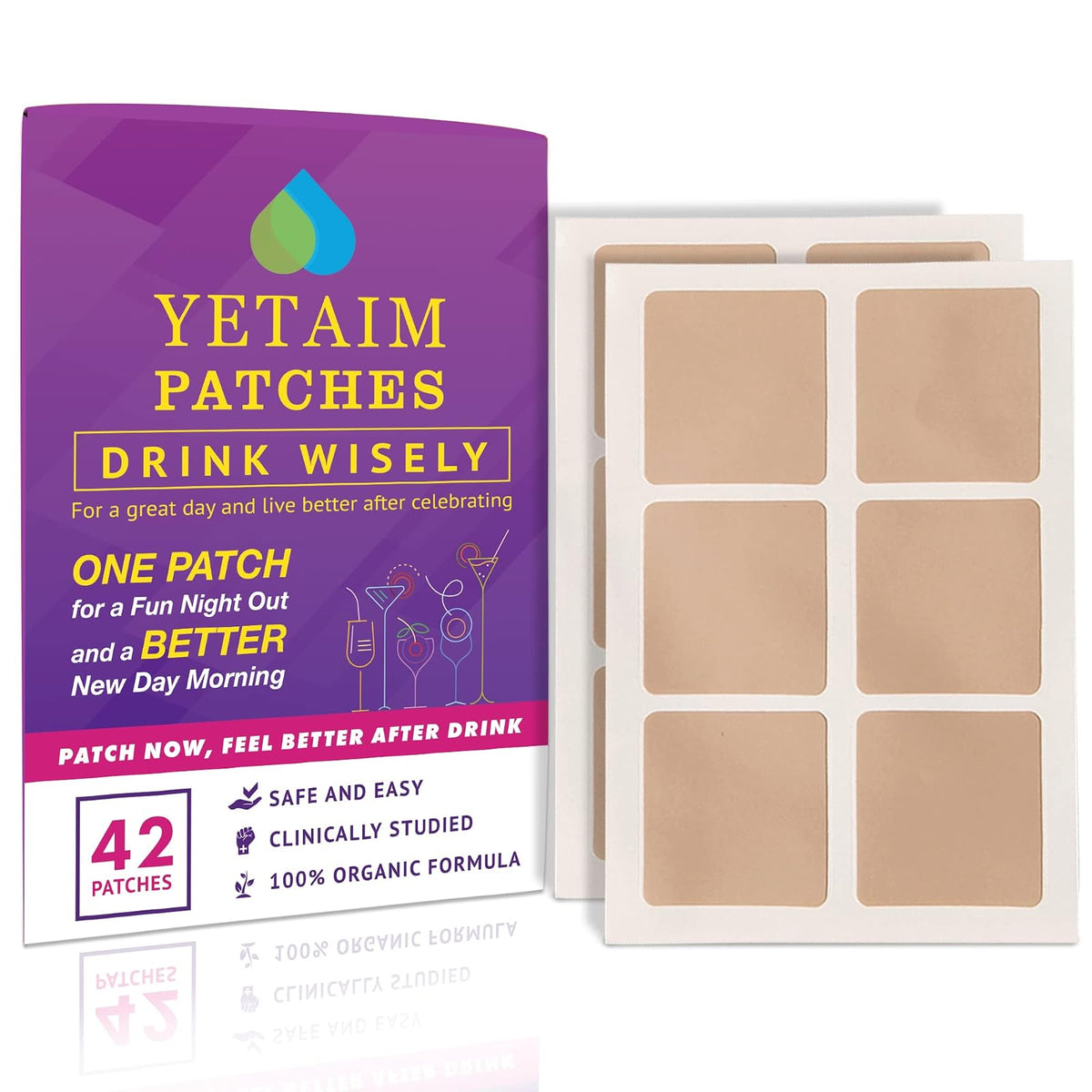 YETAIM recovery patches for wellness