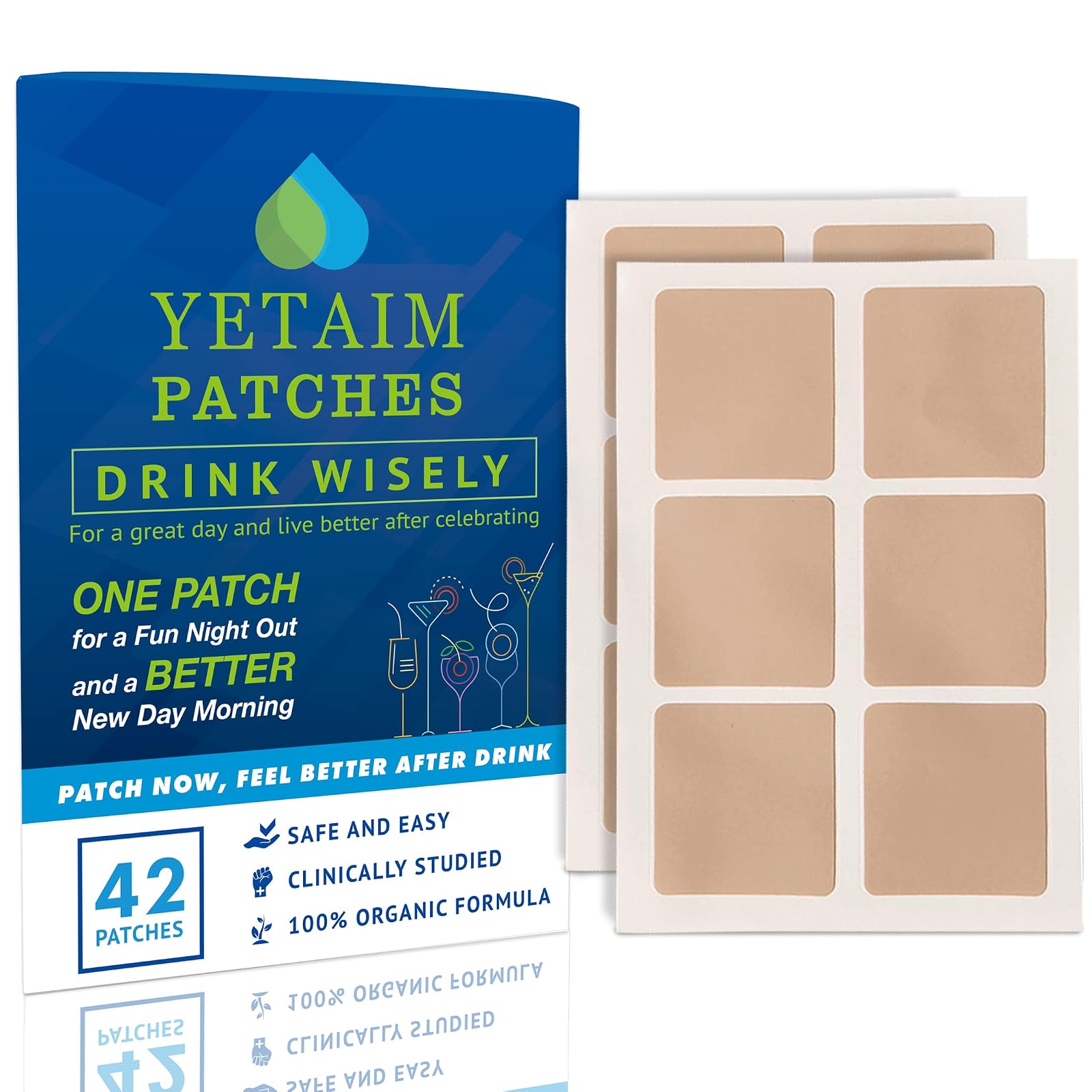 YETAIM recovery patches for wellness