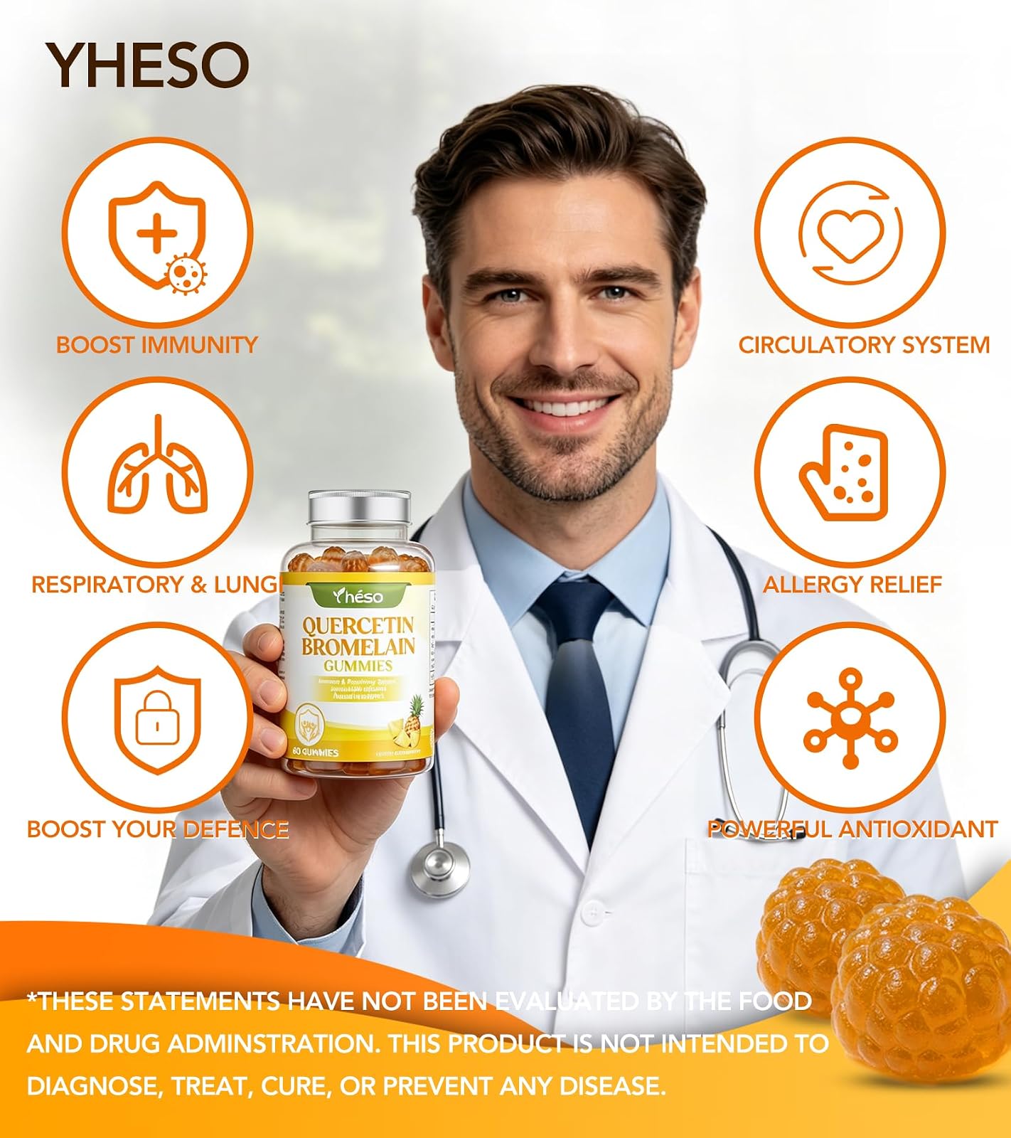 Yheso gummies for seasonal wellness
