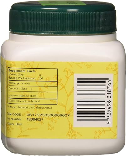 Yi Mu Cao herbal remedy for women