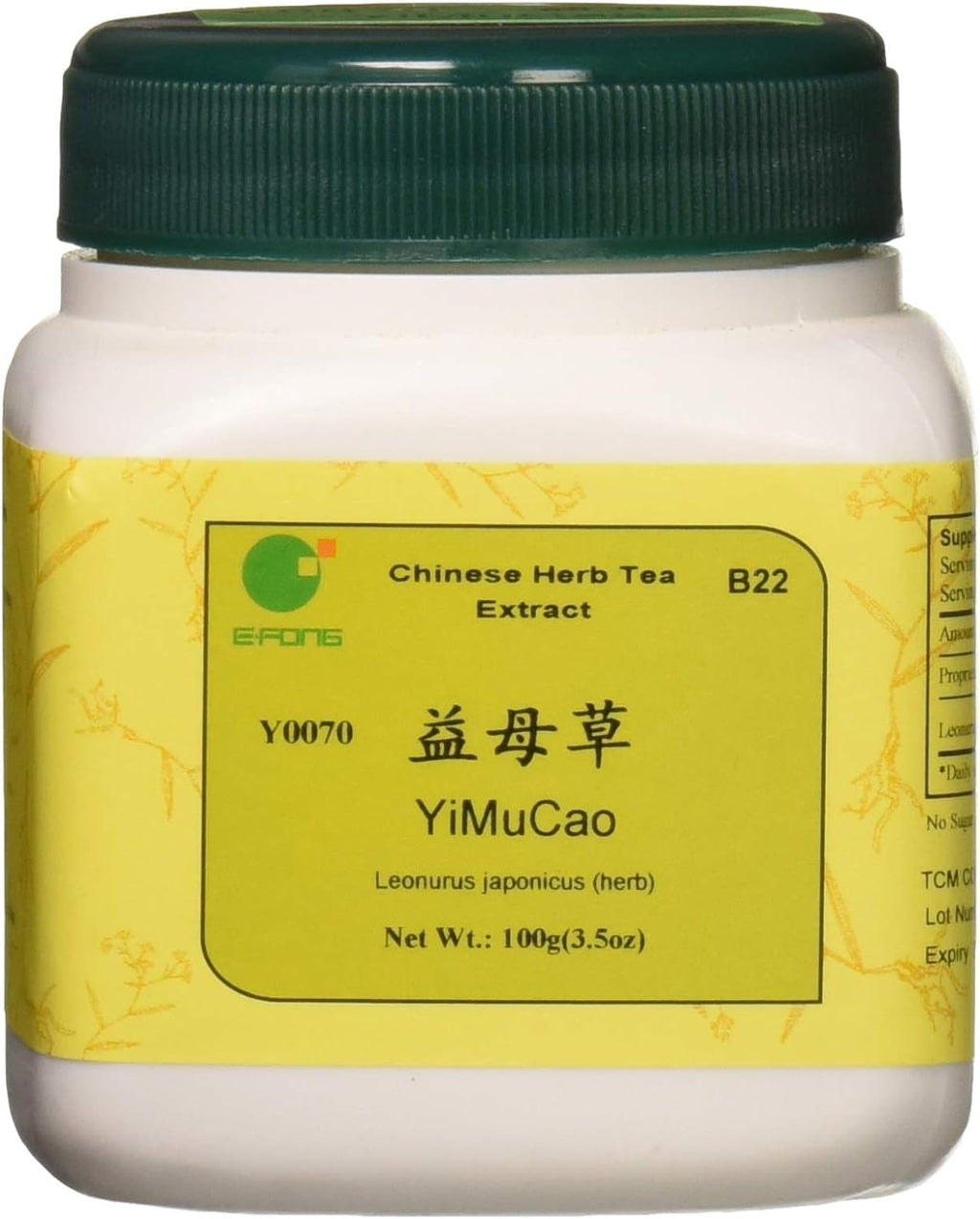 Yi Mu Cao herbal supplements for wellness