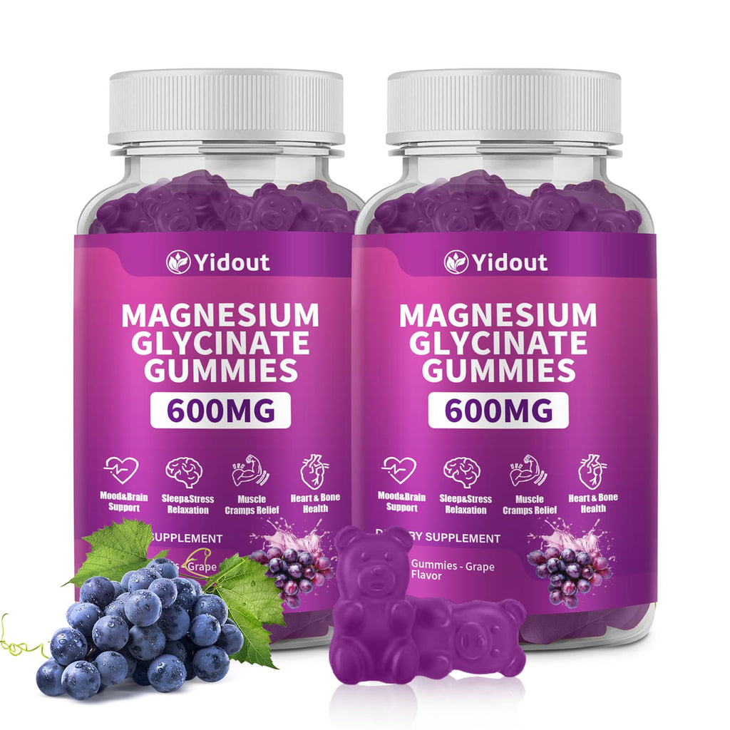 Yidout magnesium glycinate gummies benefits