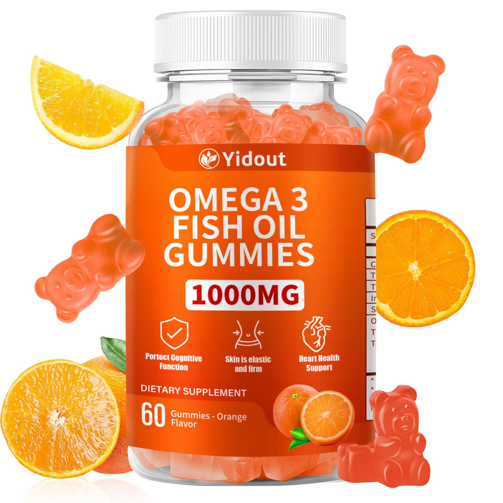 Yidout Omega 3 fish oil gummies