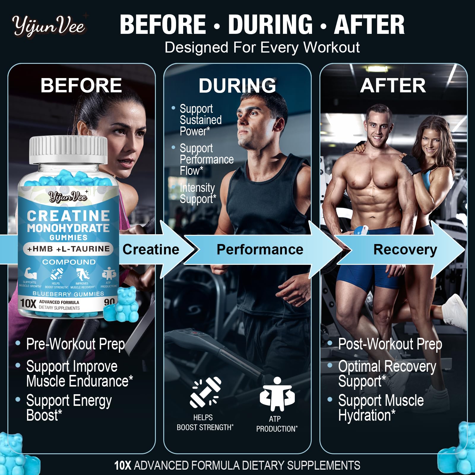 YijunVee sports nutrition creatine