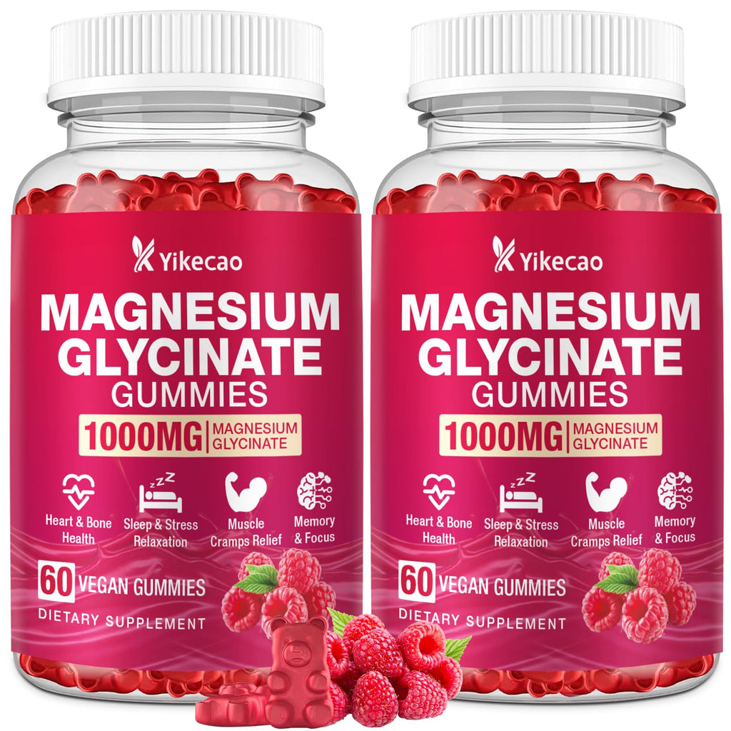 Yikecao magnesium glycinate gummies for relaxation