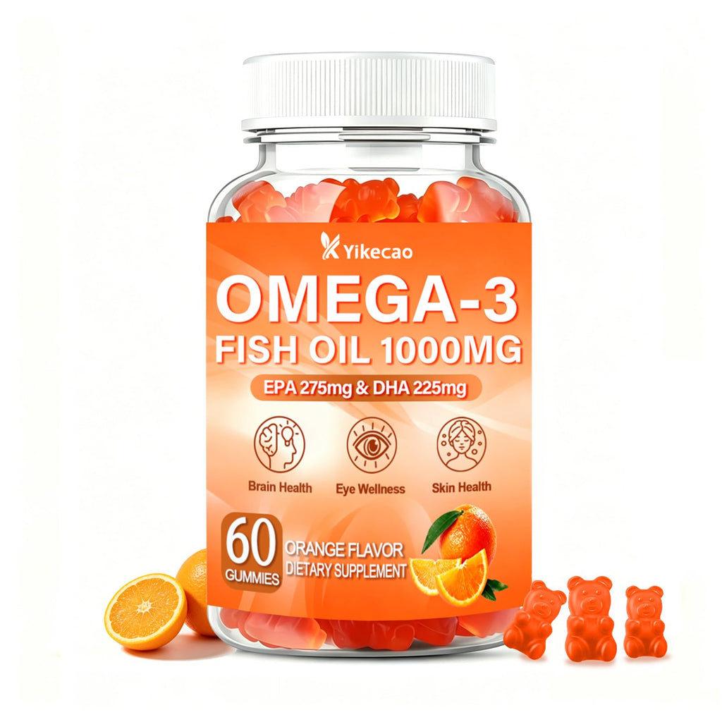 Yikecao Omega 3 fish oil gummies