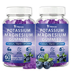 Yikecao potassium magnesium gummies blueberry