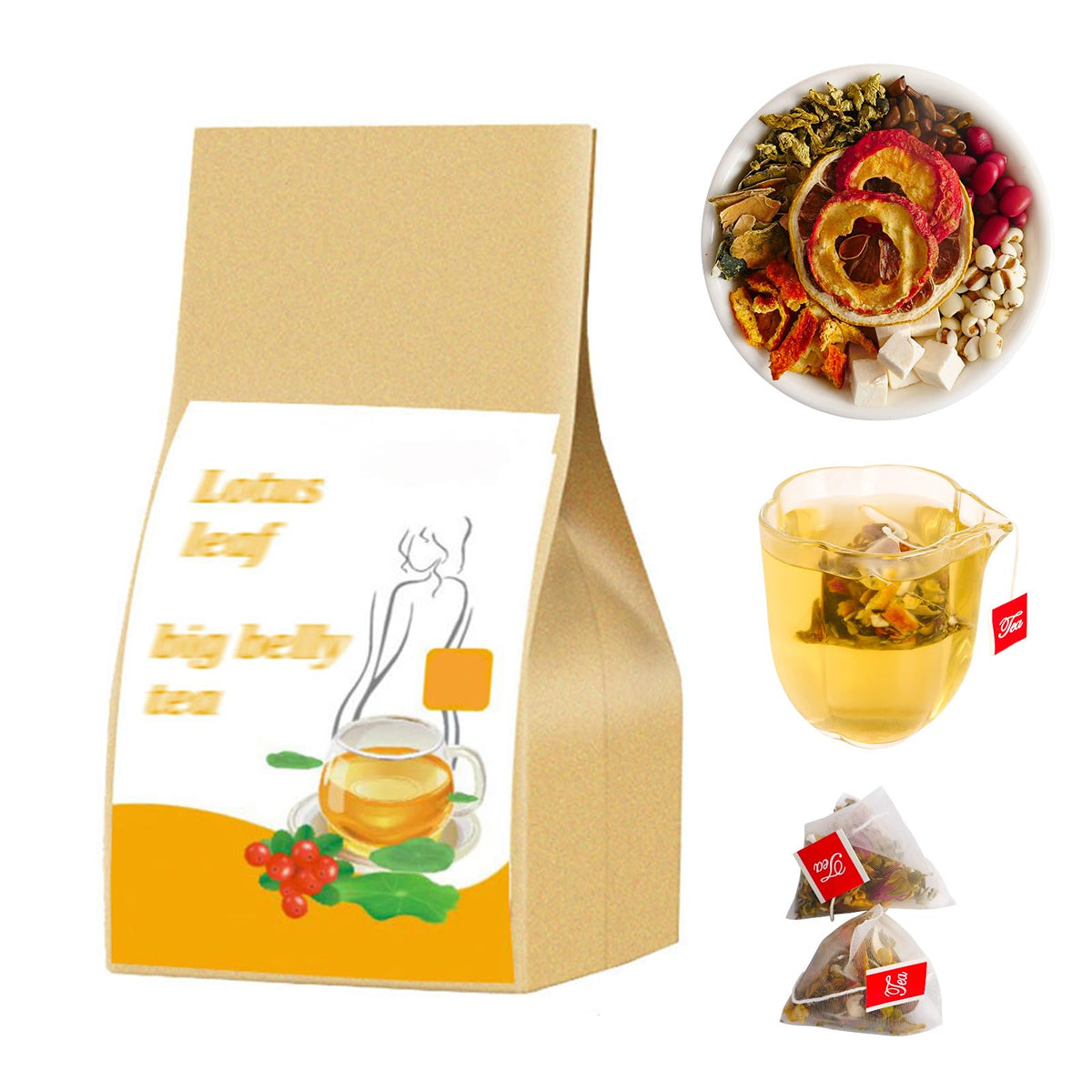 Yinghuatang herbal tea bags