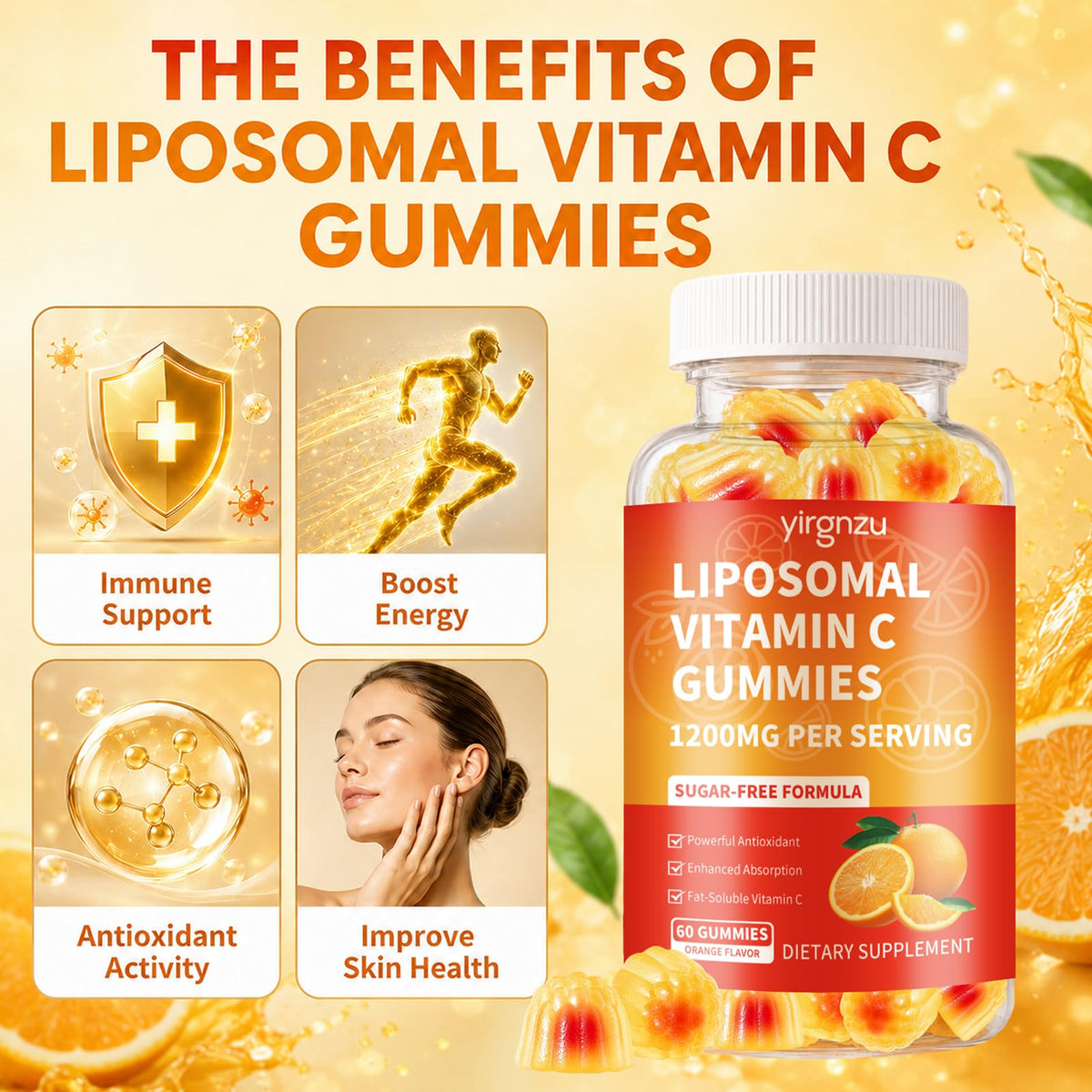 Yirgnzu gummy vitamins for easy absorption