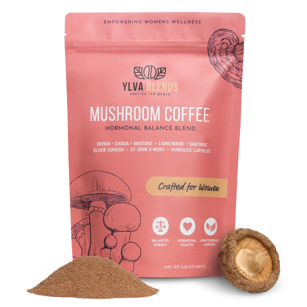 Ylva Blends mushroom coffee benefits