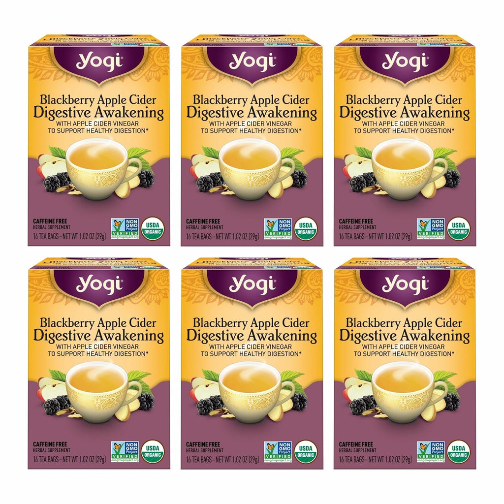 Yogi blackberry apple cider herbal tea