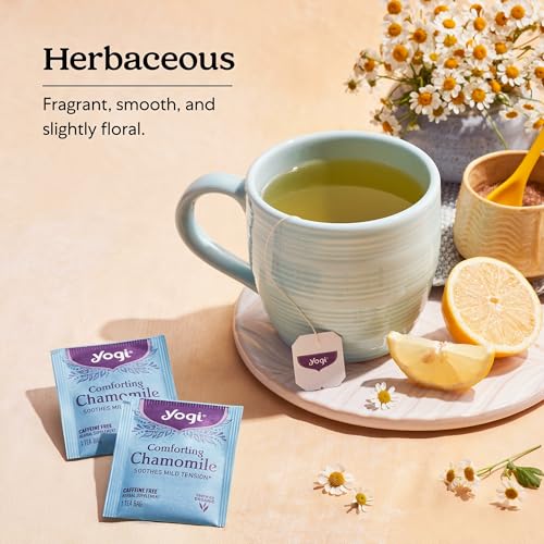 Yogi chamomile tea for stress relief