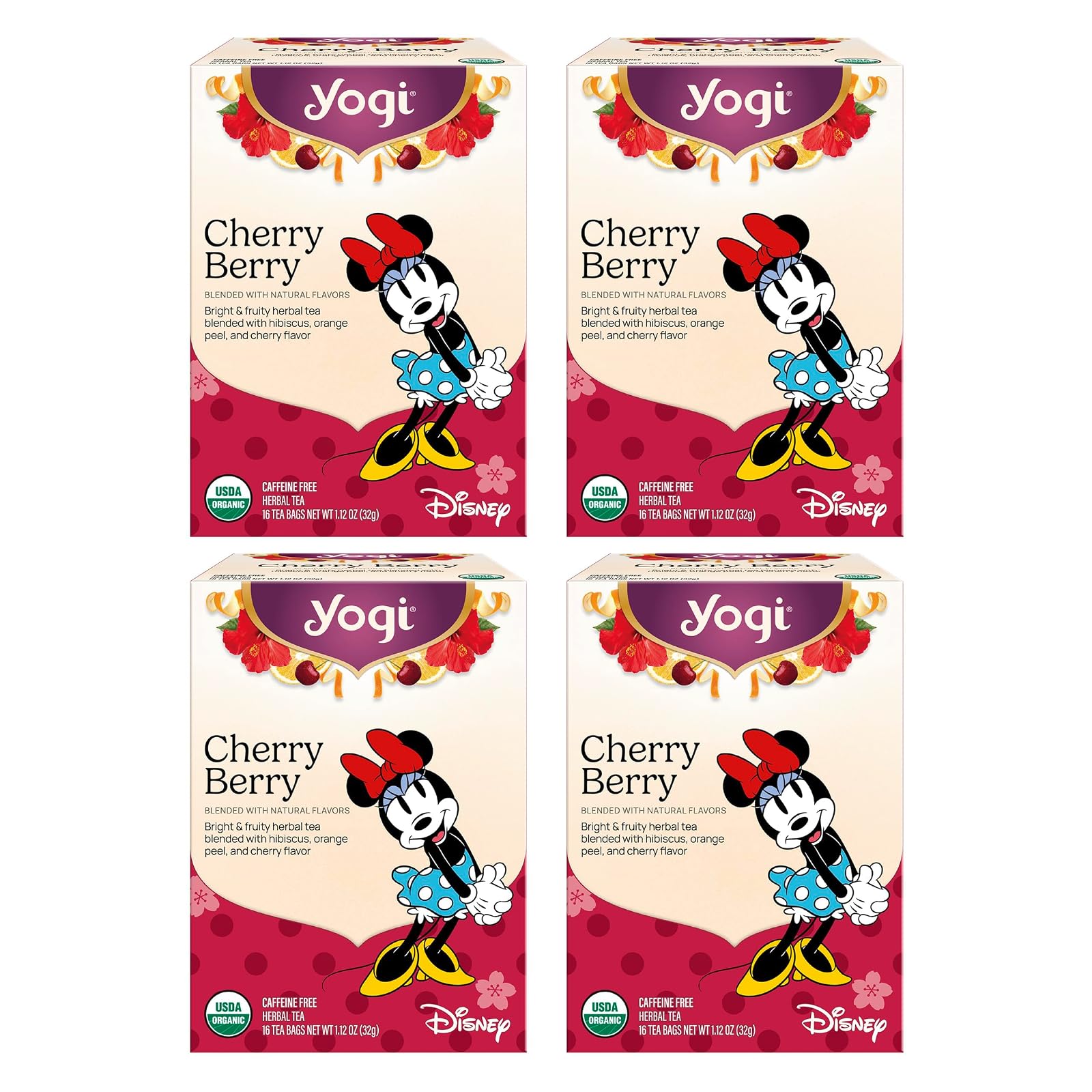 Yogi Cherry Berry herbal tea bags