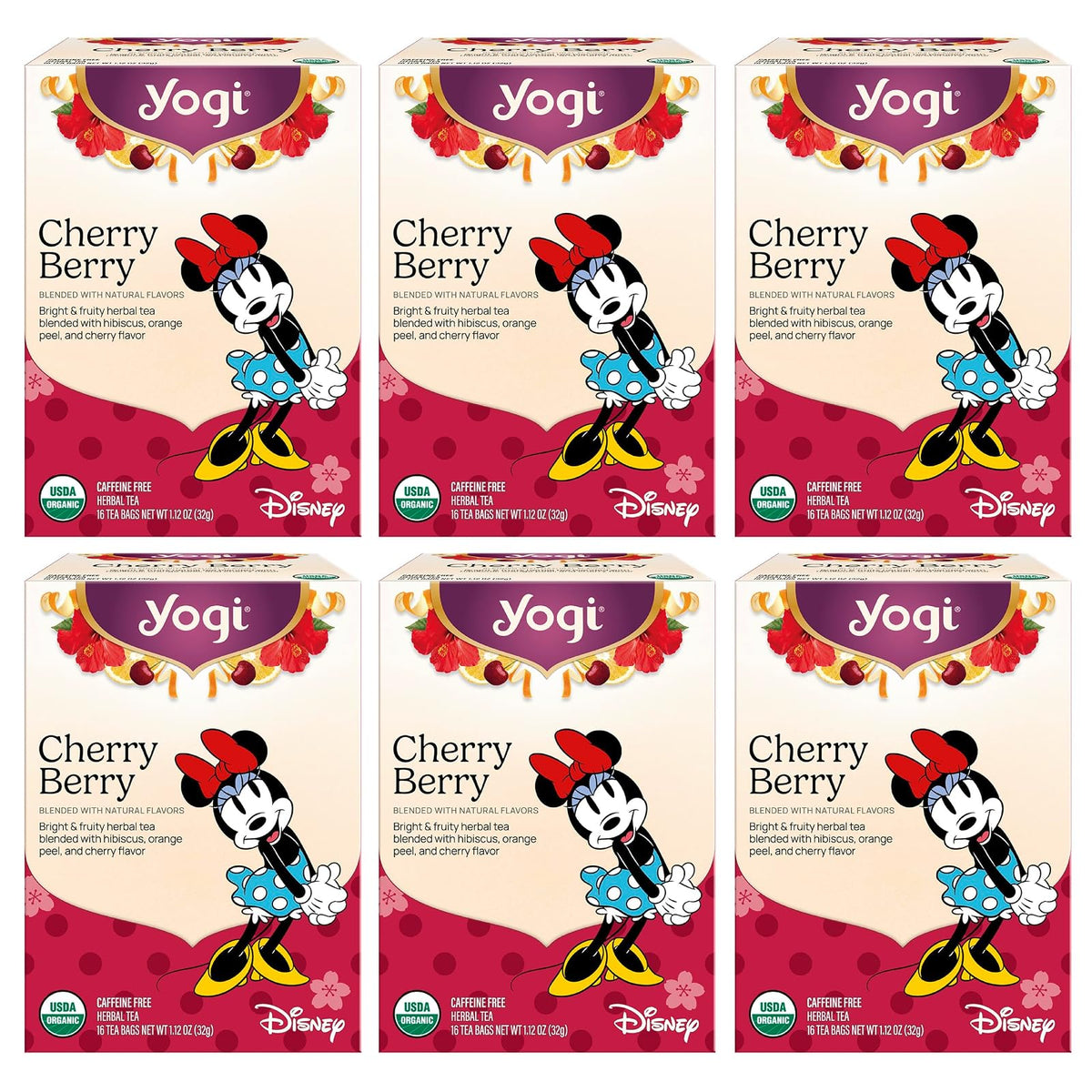 Yogi Cherry Berry herbal tea bags