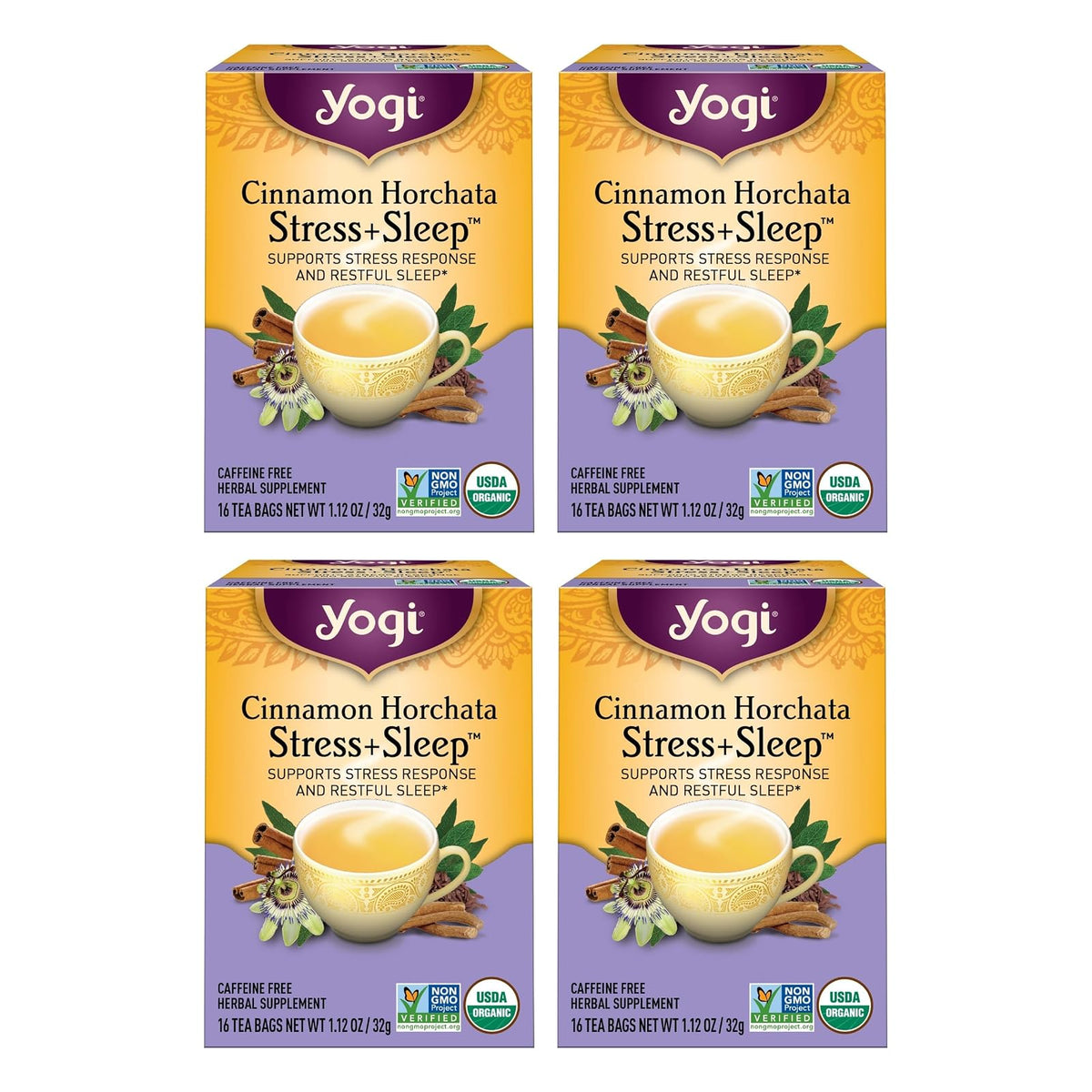 Yogi Cinnamon Horchata herbal tea bags
