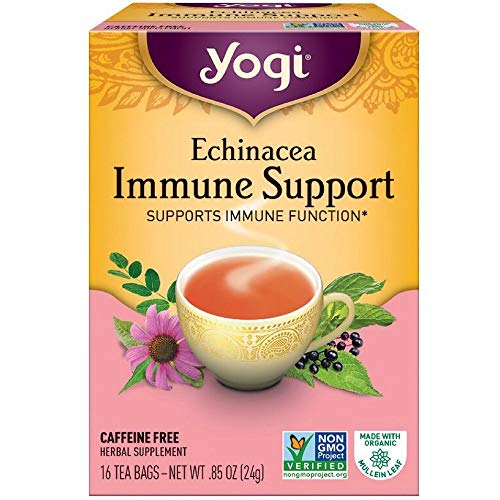 Yogi echinacea tea bags pack