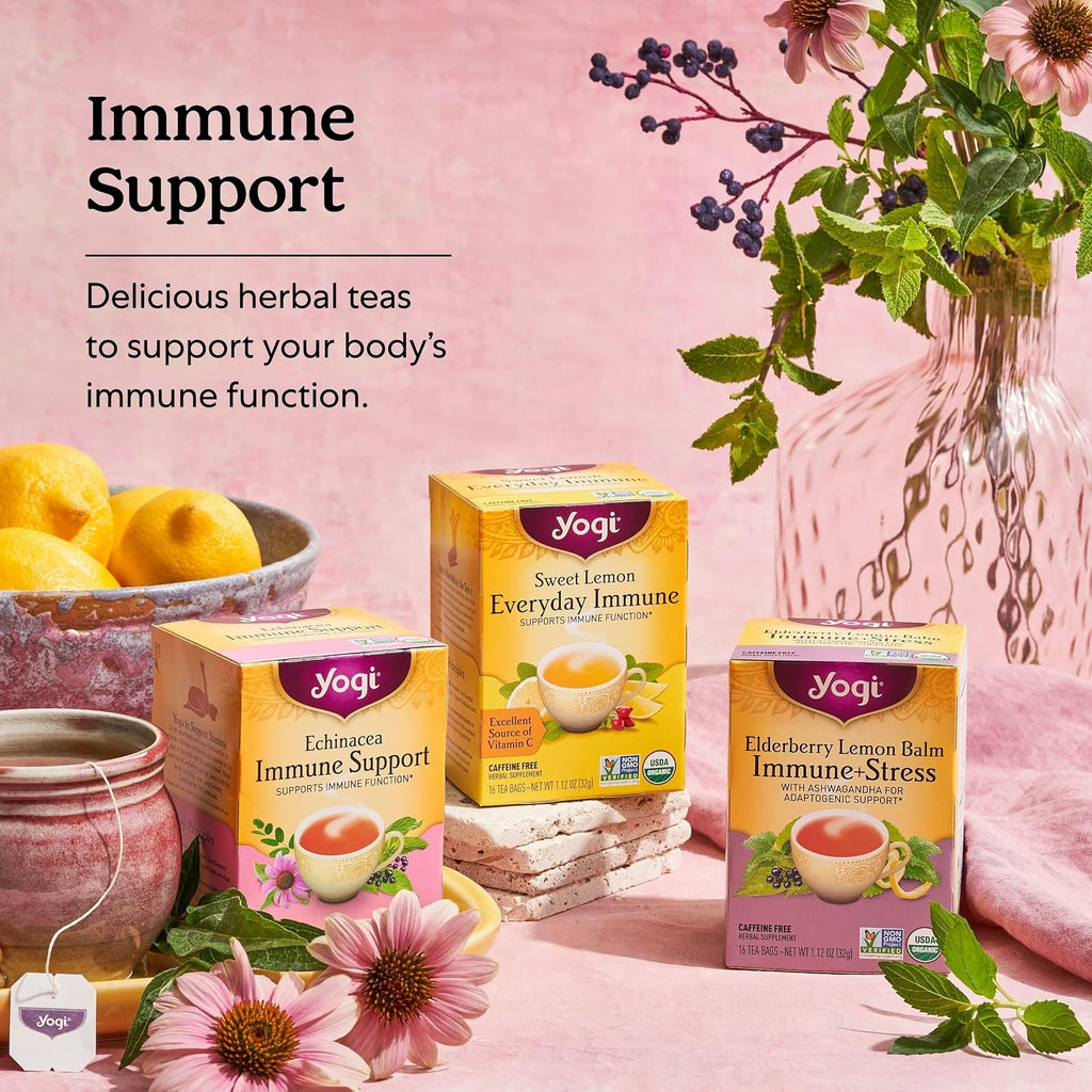 Yogi echinacea tea for colds