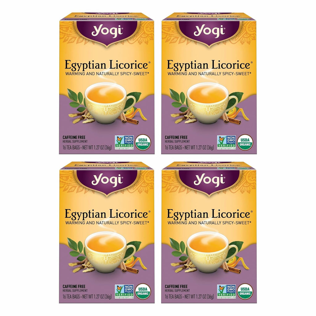 Yogi Egyptian Licorice herbal tea bags