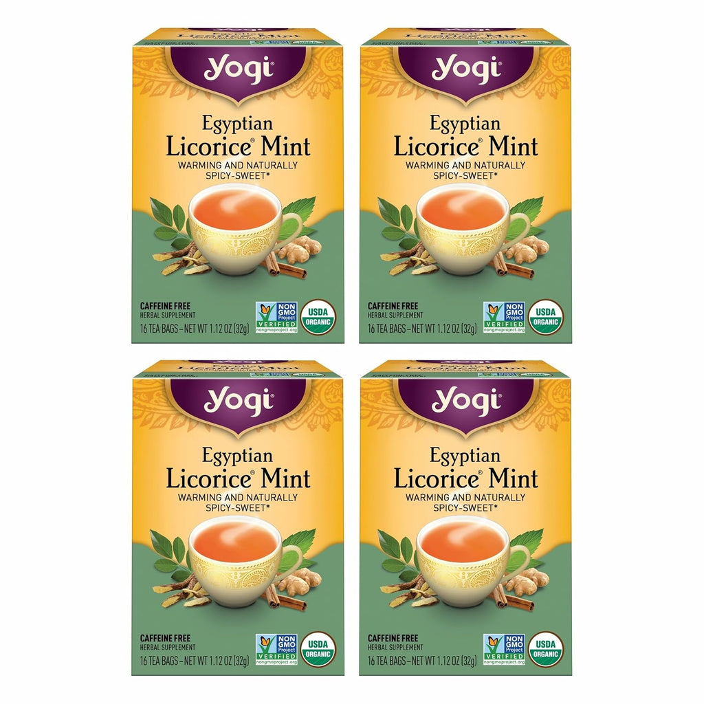 Yogi Egyptian Licorice Mint herbal tea