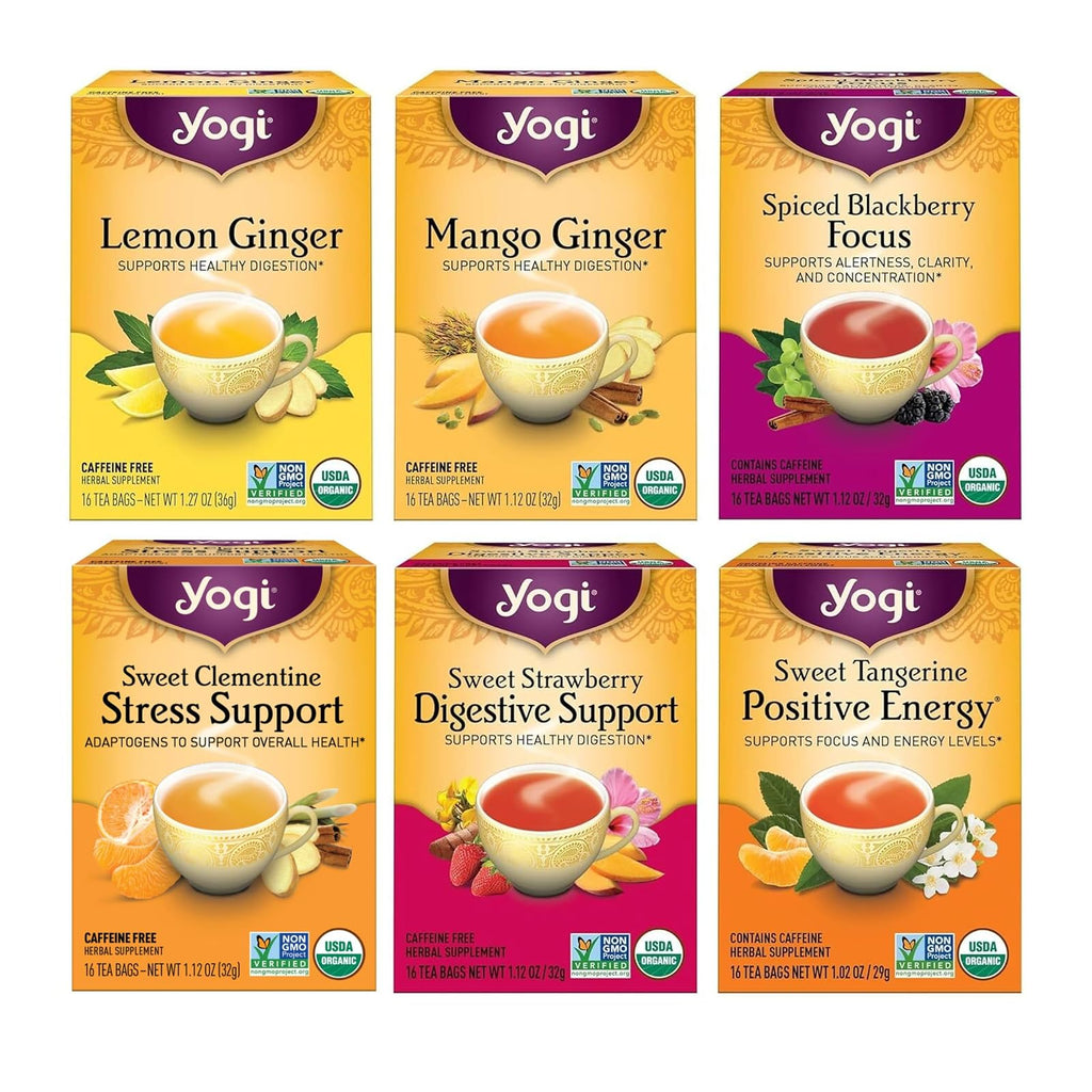 Yogi fruity tea variety sampler
