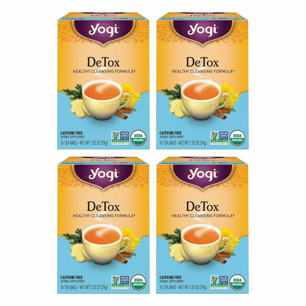 Yogi herbal detox tea bags