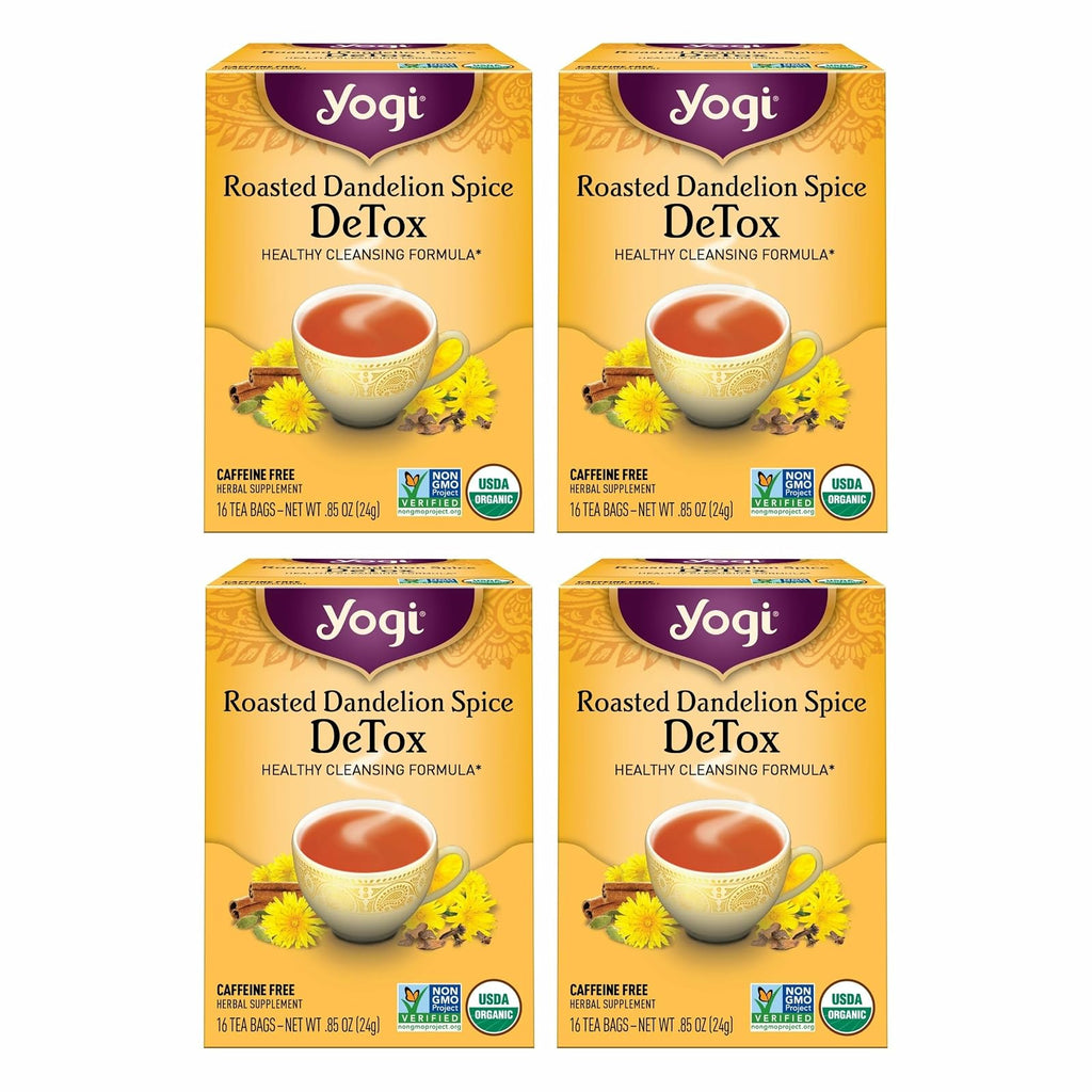Yogi herbal detox tea bags
