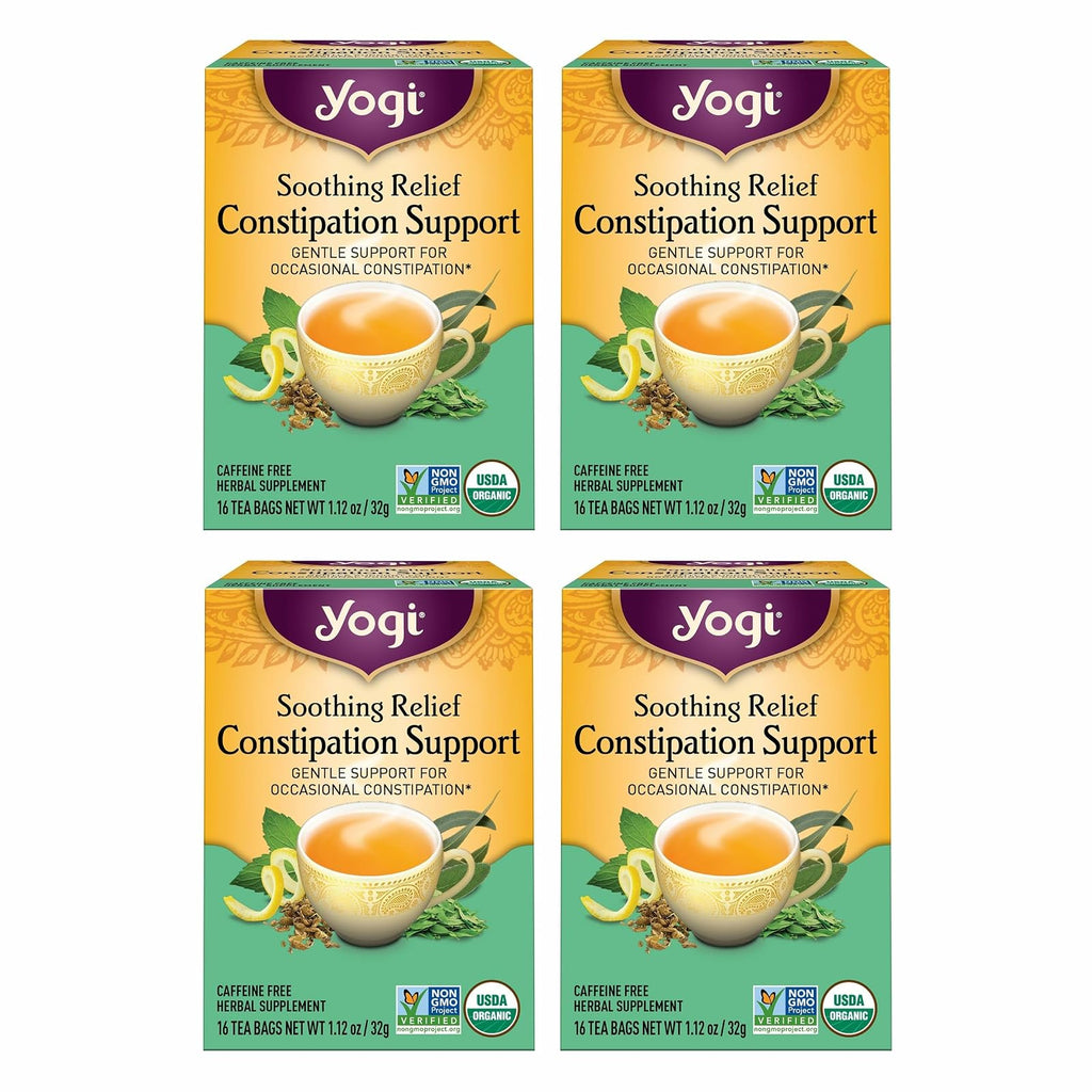 Yogi herbal tea for constipation relief